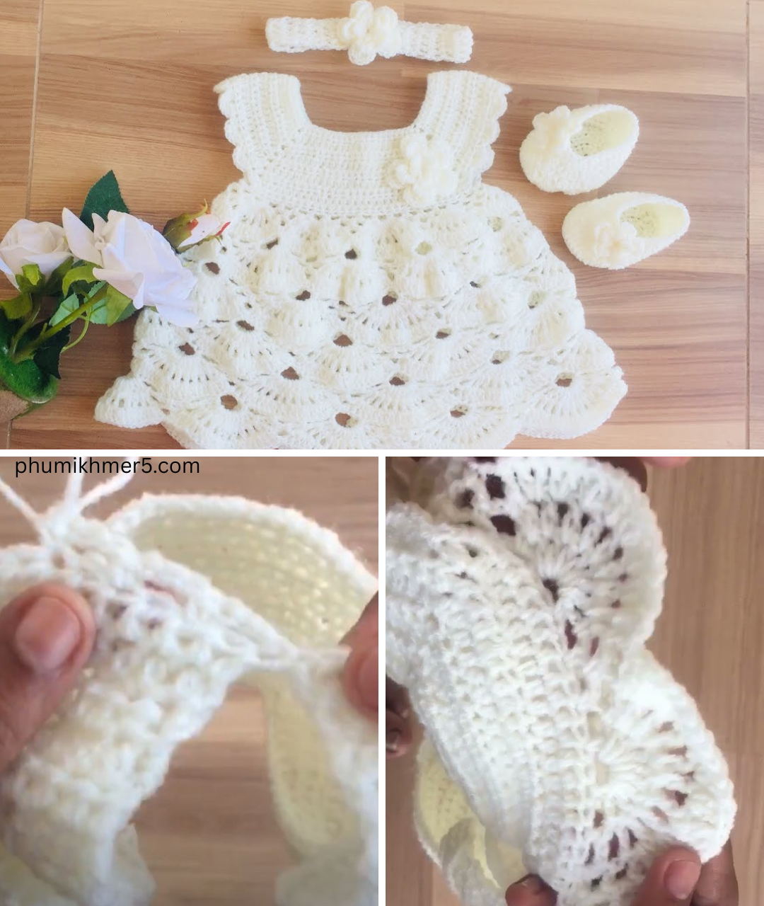 Crochet Baby Dress Tutorial: A Step-by-Step Guide for Beginners ...