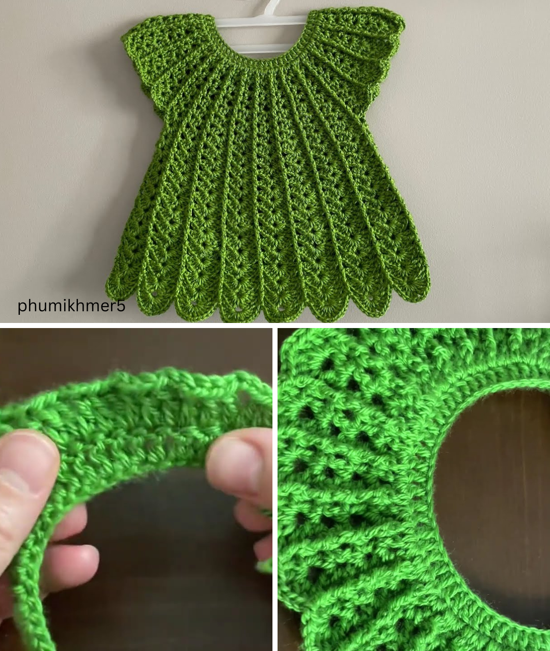 How to Crochet a Princess Baby Dress: A Step-by-Step Guide – Crochet ...