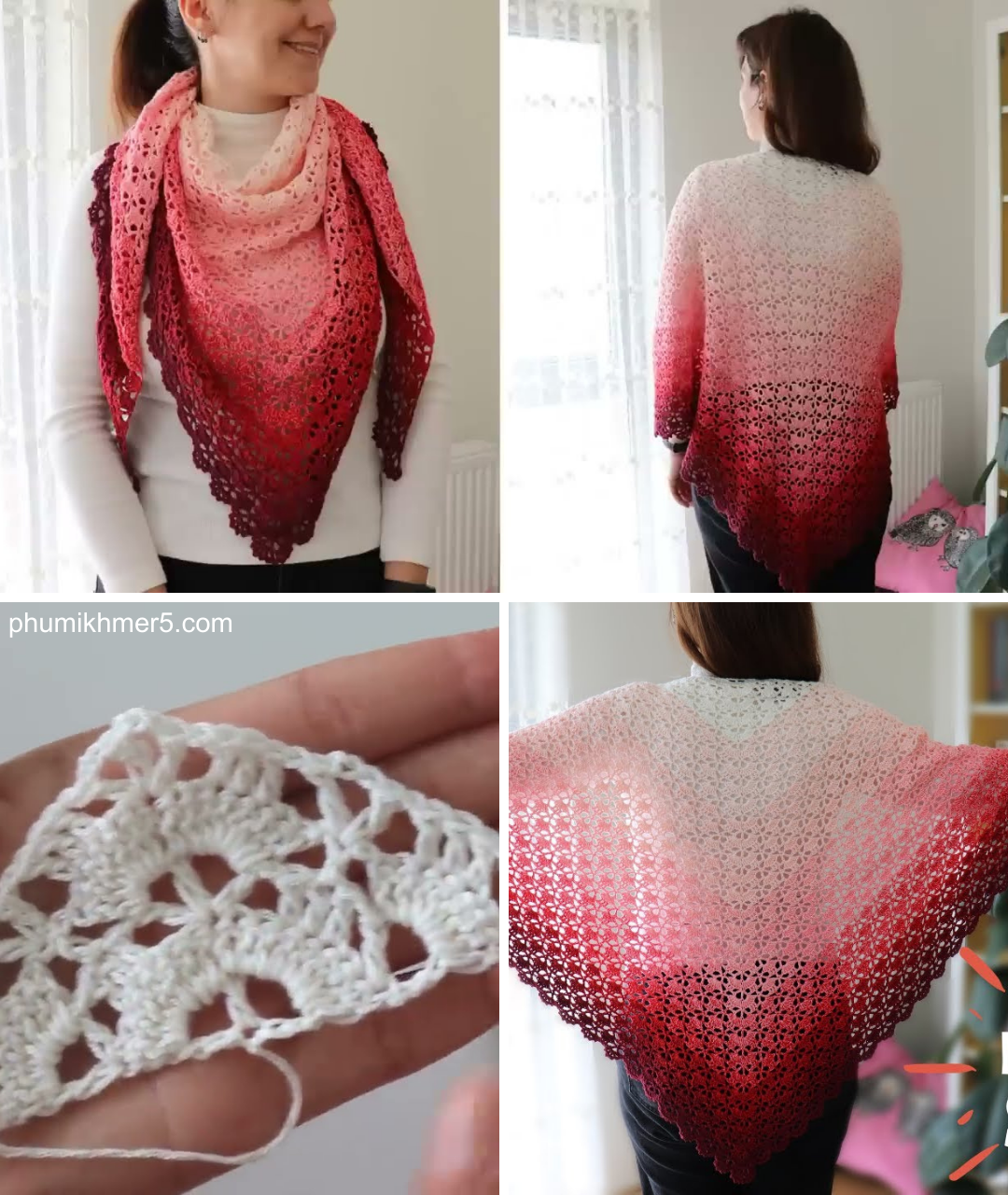 The “Twilight Whisper” Shawl: A Detailed Crochet Tutorial – Crochet and ...
