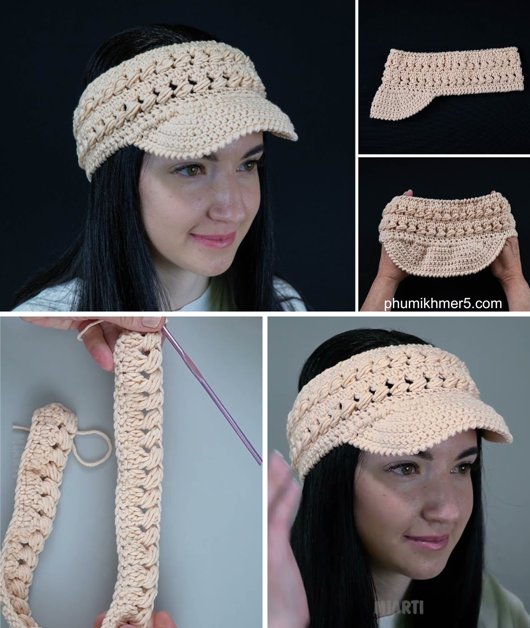 The “Sunny Day” Crochet Headband-Visor: A Detailed Tutorial – Crochet ...