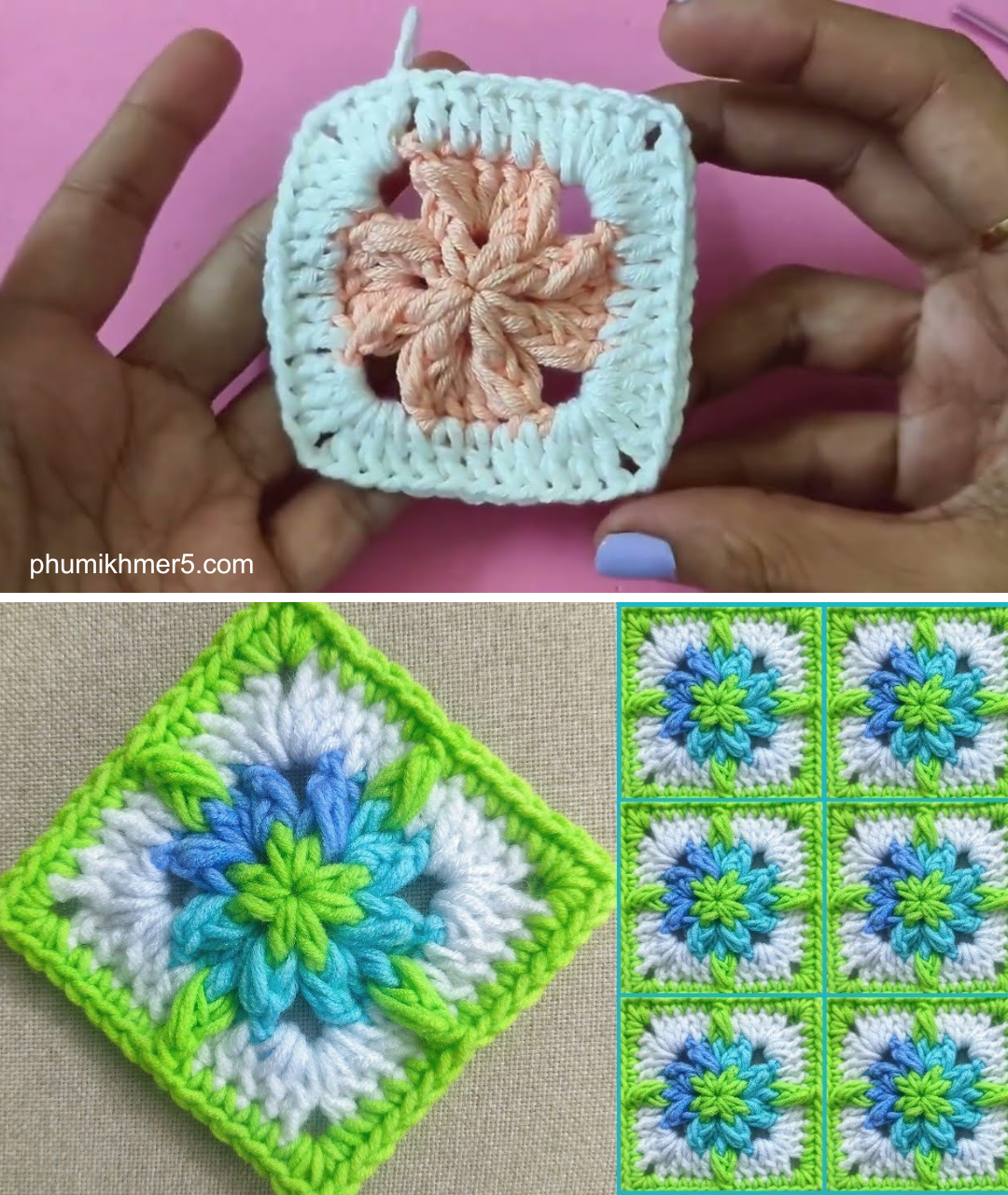 The “Desert Bloom” Sunburst Square: A Detailed Granny Square Remix ...